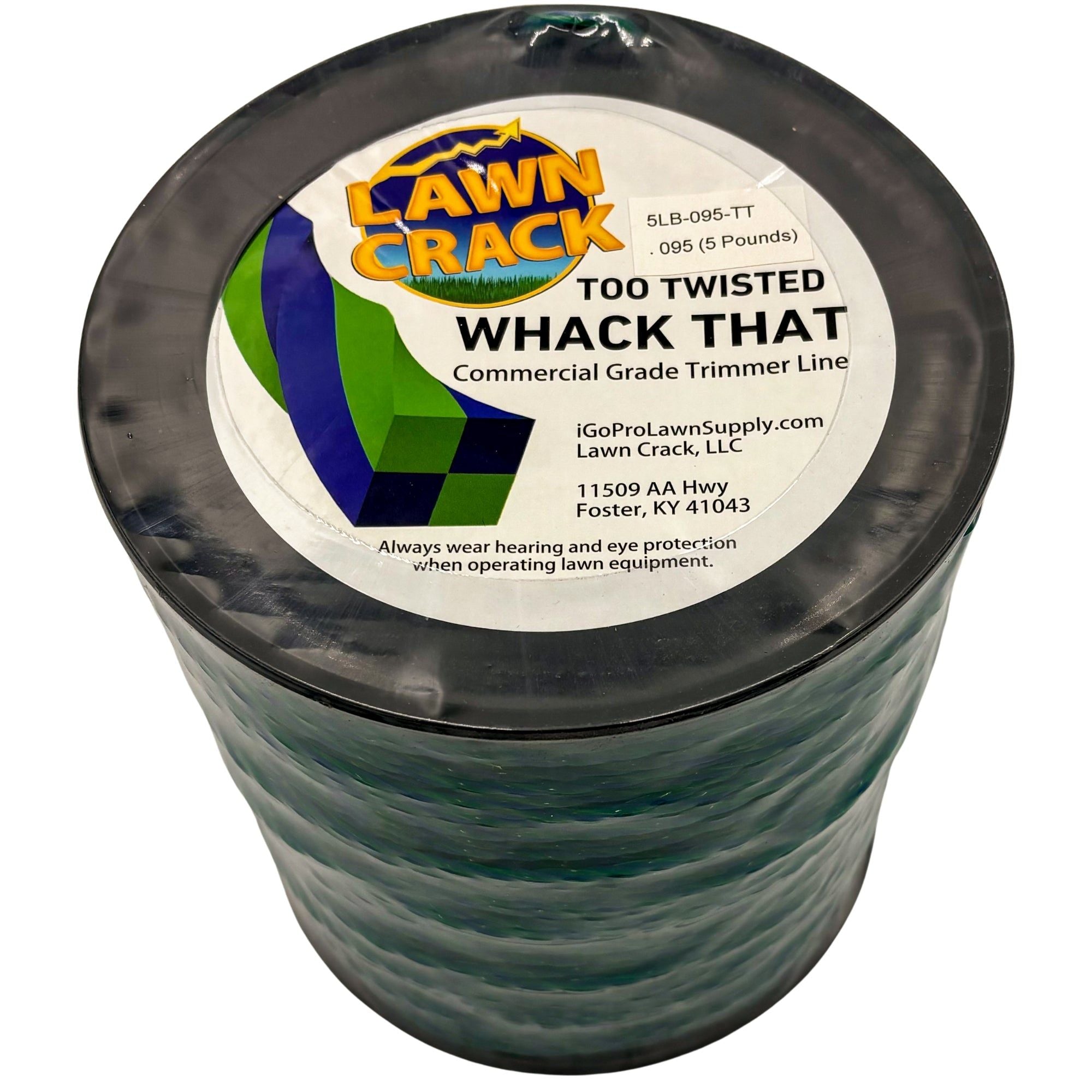 .095 Too Twisted Trimmer Line 5 Pounds Commercial Grade Lawn Crack ...