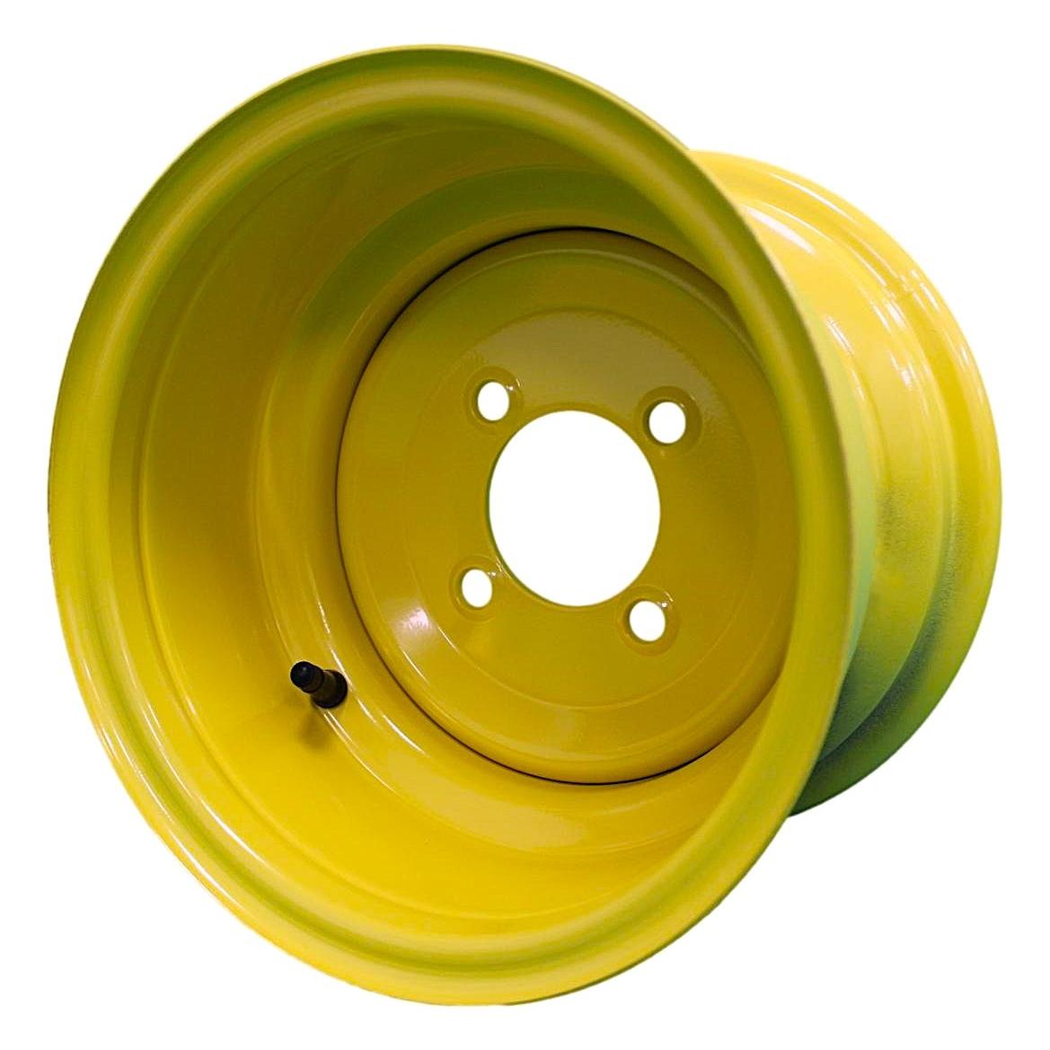 10x7 Steel Wheel - John Deere Yellow (Set of 4) | Antego Tire & Wheel