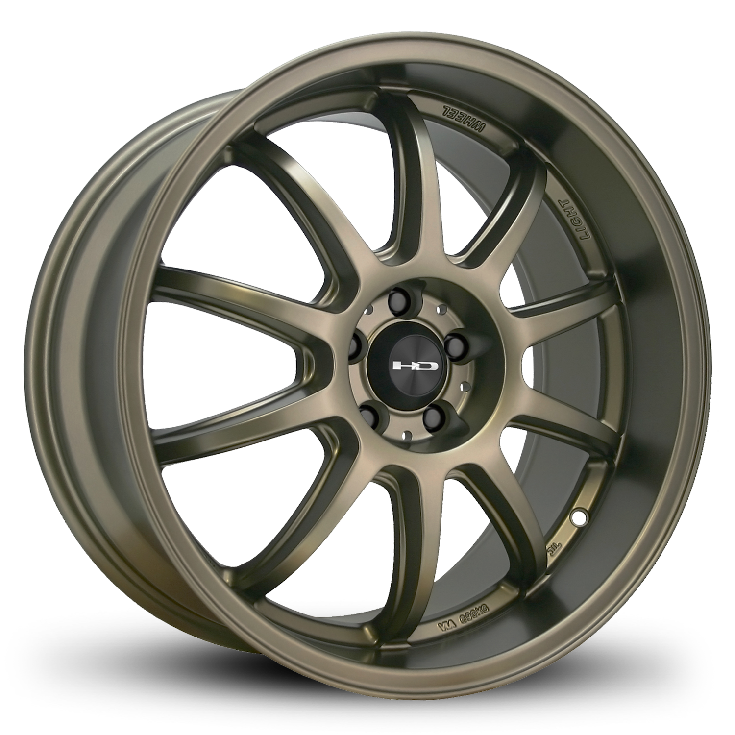 HD Wheels Clutch 20x8.5 +35 5x120mm 74.1mm Satin Bronze | Antego Tire ...