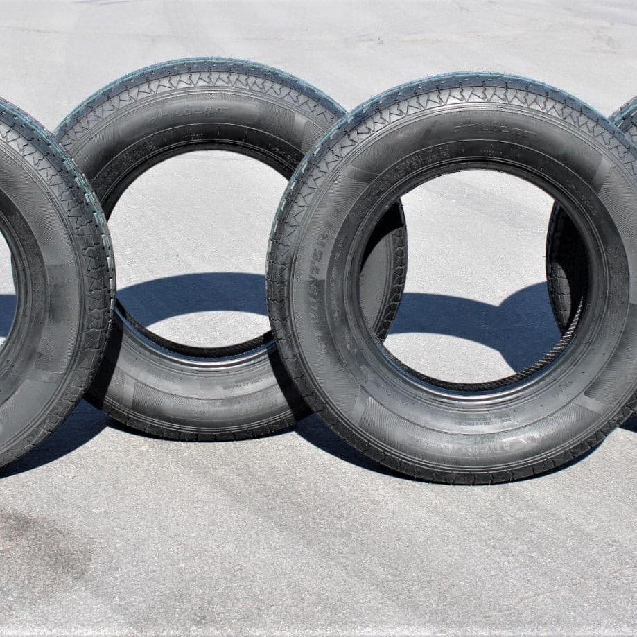 Antego ST205/75R15 Radial Trailer Tire - 8 Ply Load Range D (Set of 4 ...