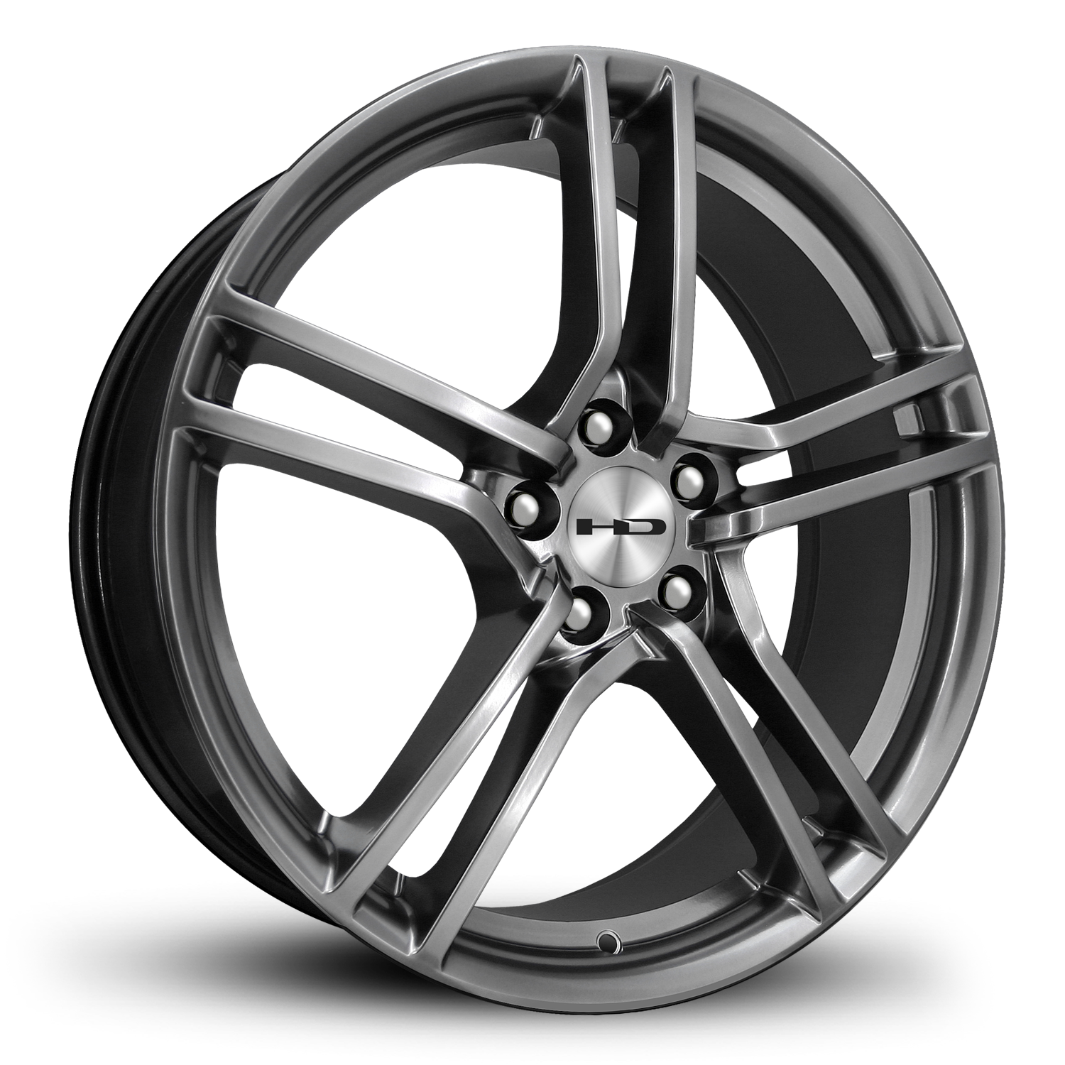 HD Wheels Vento 20x8 +35 5x114.3mm 73.1mm Hyper Black | Antego Tire & Wheel