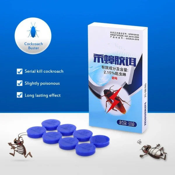 Cockroach Killer Bait Stickers for Effective Control | Antego Tire & Wheel