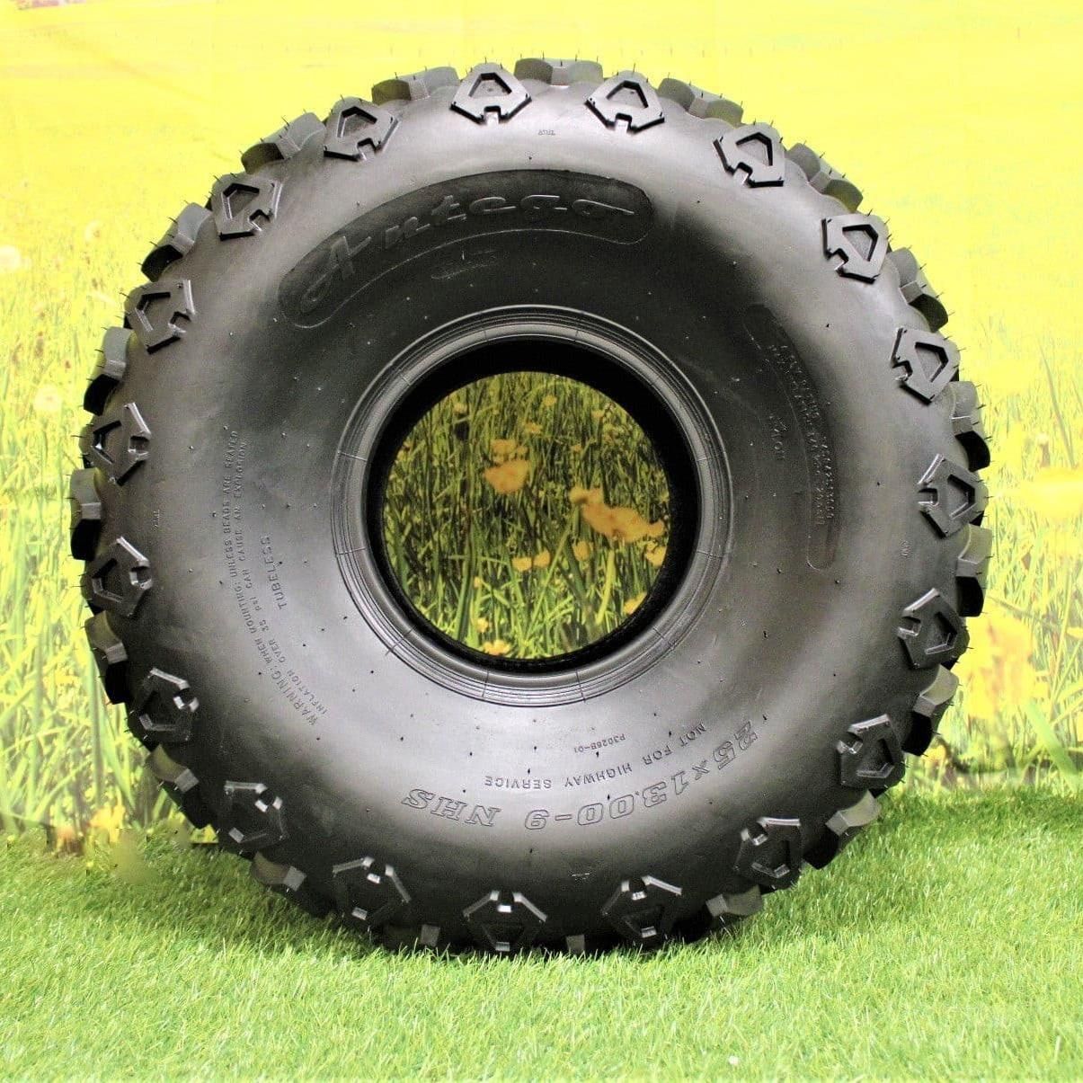 25x13.00-9 Tire for Gator, ATV, UTV, Side by Side Golfcart, and Caymon ...